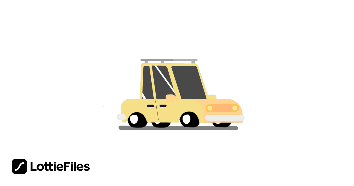 Free Cheeky Car Animation by Bashir | LottieFiles