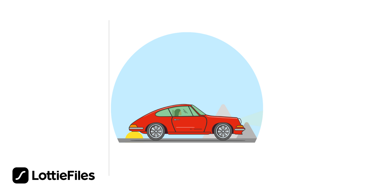 Free Porsche 911 Animation by Zahrah | LottieFiles