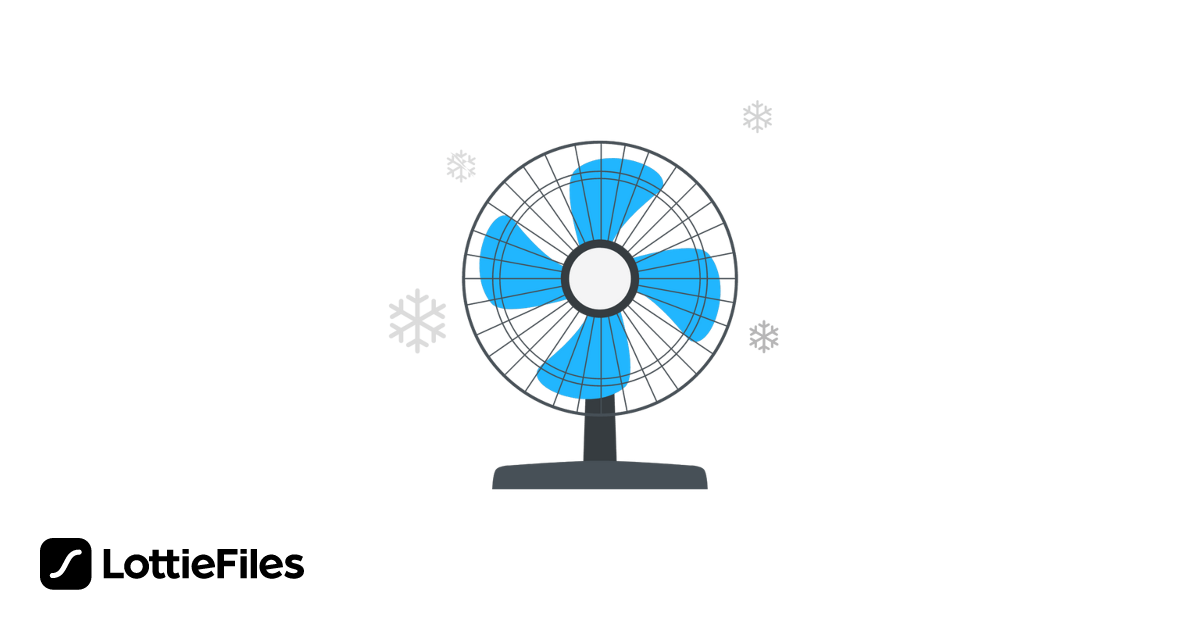 Free Table Fan Animation by Bhargav | LottieFiles