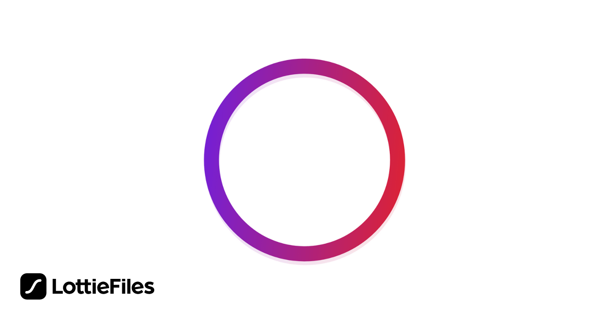 Free Gradient Loader | Loading Animation by Gautam Gohel | LottieFiles