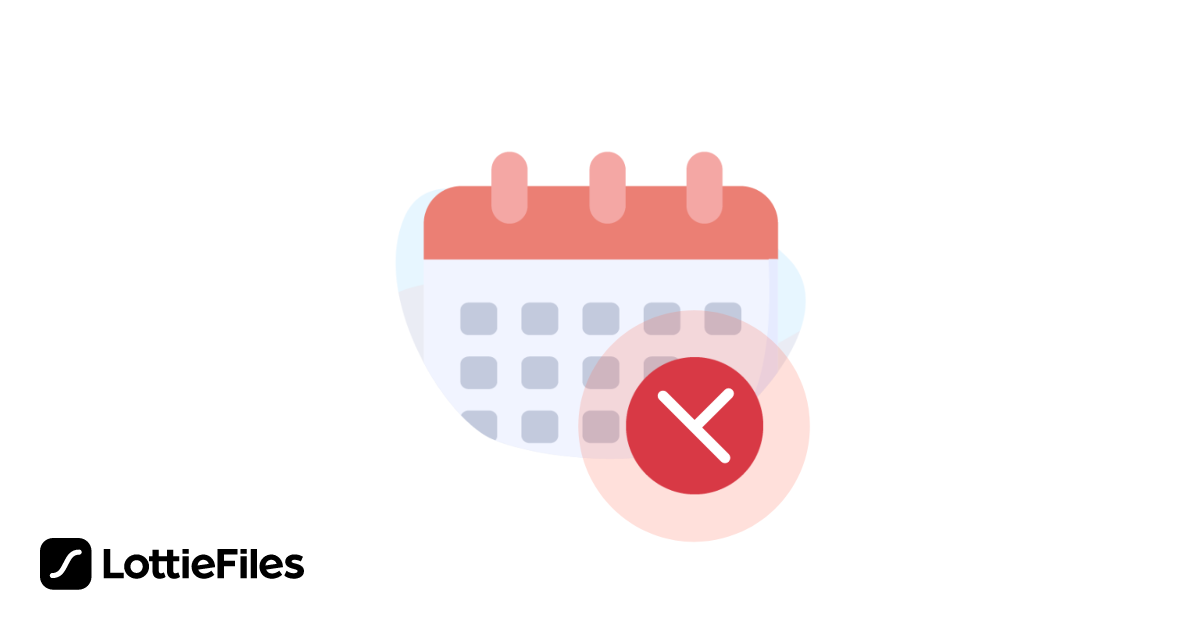 Free Calendar Error Animation by Juan David landazabal | LottieFiles