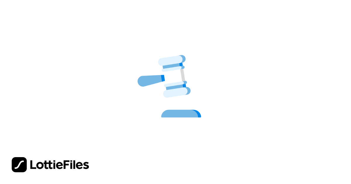 Free Auction hammer Animation by Darya | LottieFiles