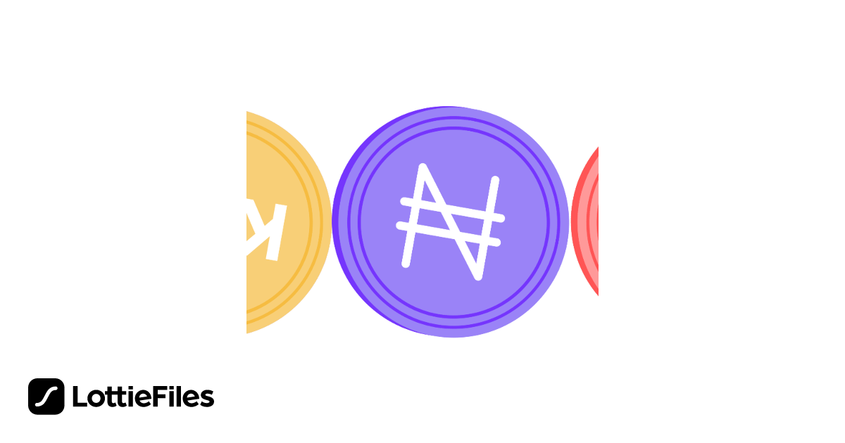 Free Multi-Currency Slider Animation by Design | LottieFiles