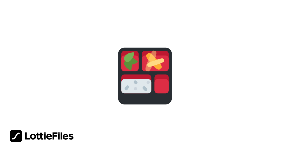 Free Bento Box Animation by Cray Novick | LottieFiles