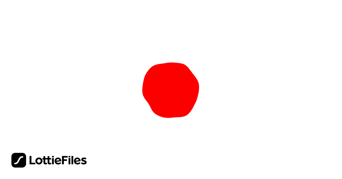 Free My Red Blob Animation by Denzil | LottieFiles