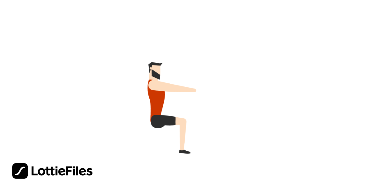 Free Man with beard doing sit up Animation by saagar shrestha | LottieFiles