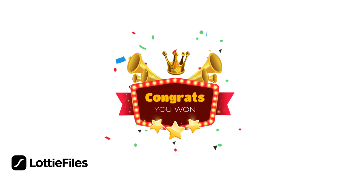 Free congress you won Animation by mukesh kumar | LottieFiles