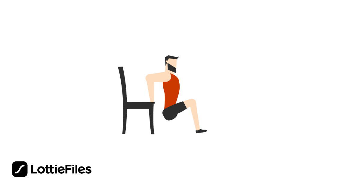 Free Triceps Dips Animation by saagar shrestha | LottieFiles