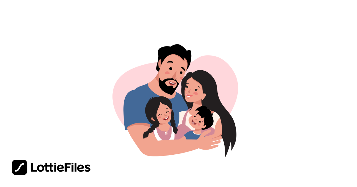 Free family Animation by Luciane | LottieFiles