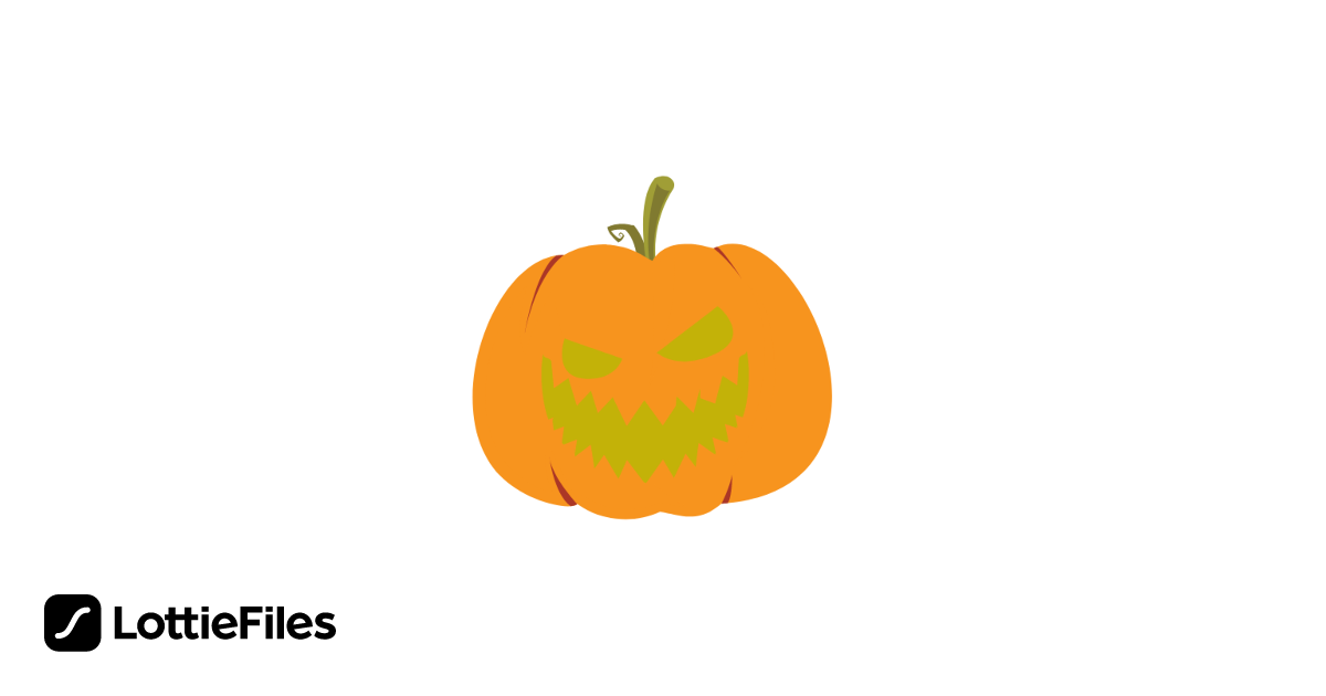 Free Pumpkin Animation by Flowrame | LottieFiles