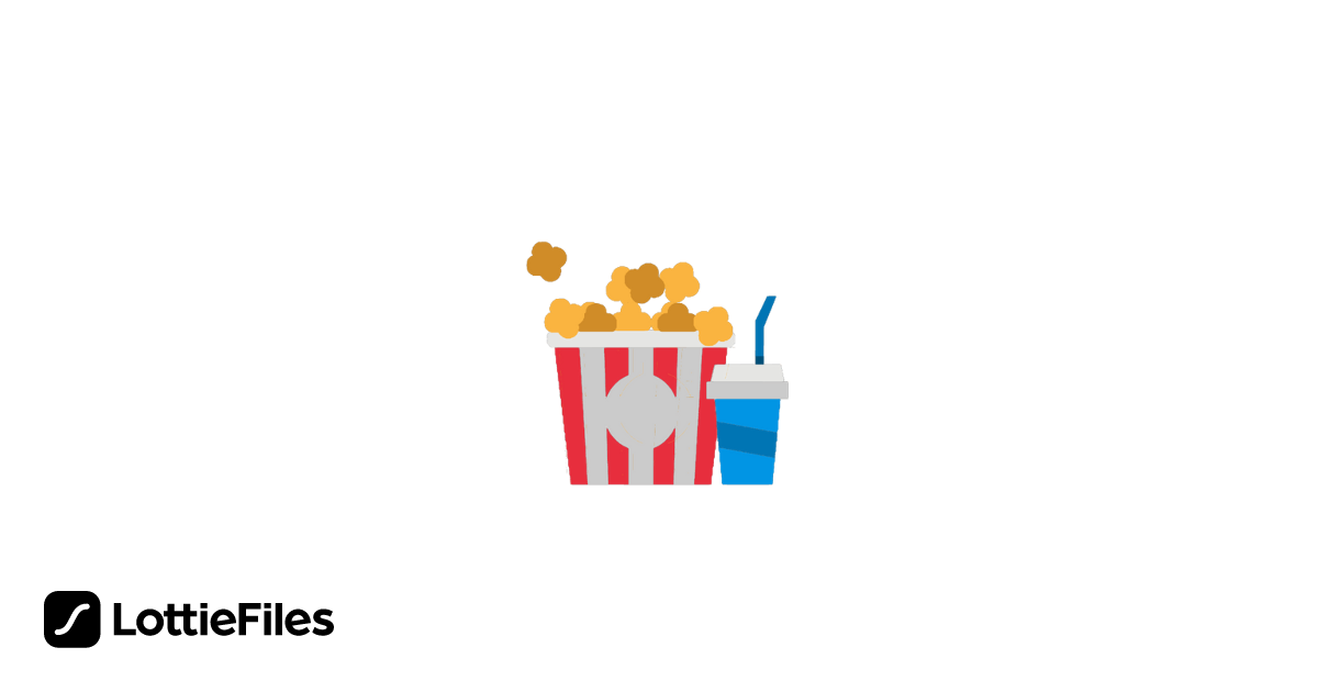 Free PopCorn Animation by Abdalrhman | LottieFiles