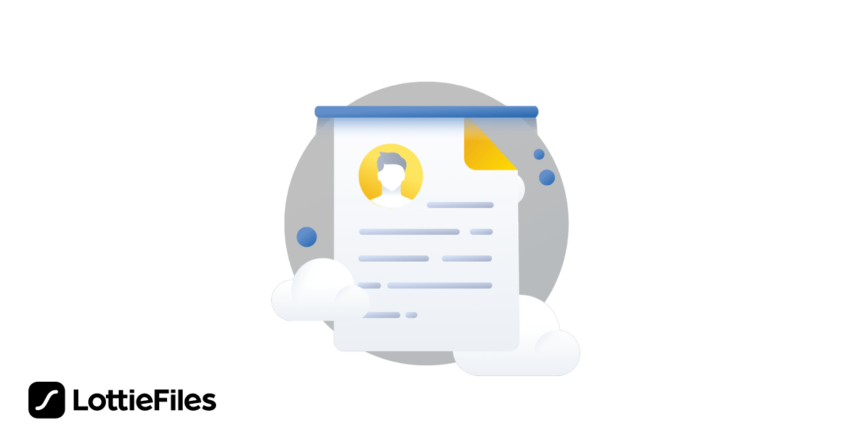 Free Profile Scanning Animation by Phương Thanh | LottieFiles