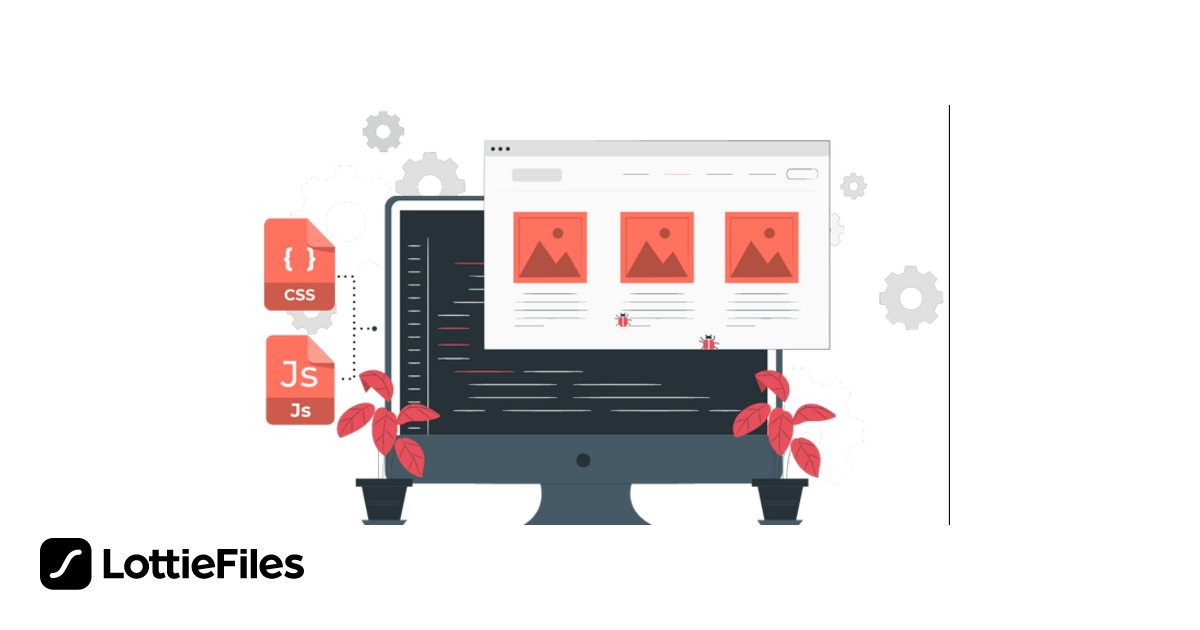 Free website bugs Animation by Priyanshu | LottieFiles