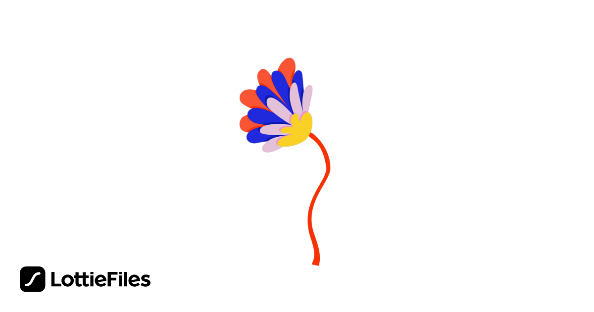 Free Flower Animation by LanaNguyen | LottieFiles