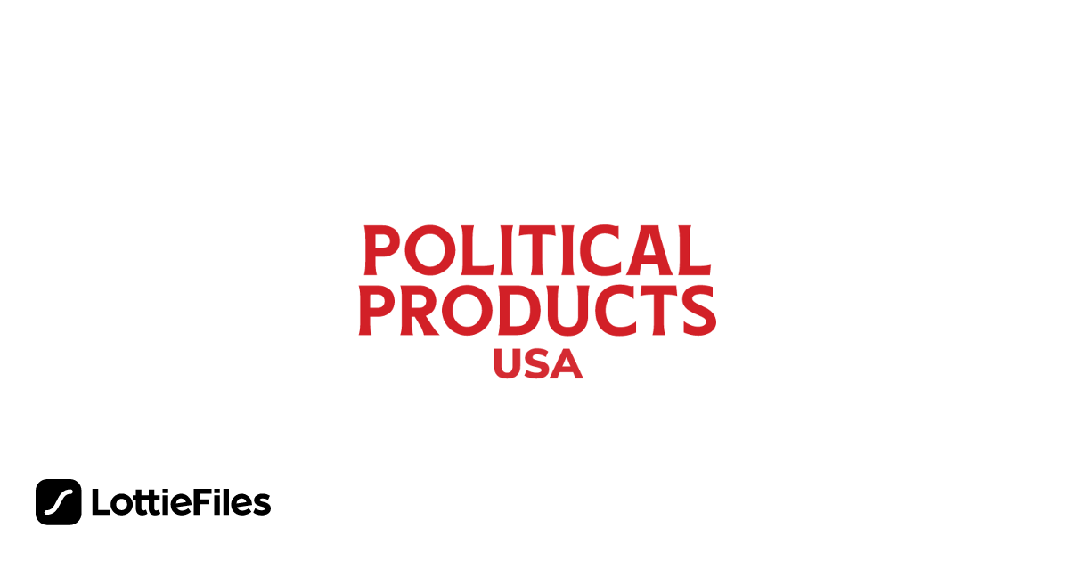 Free Political Products USA Animation by Gabe Hilliard | LottieFiles