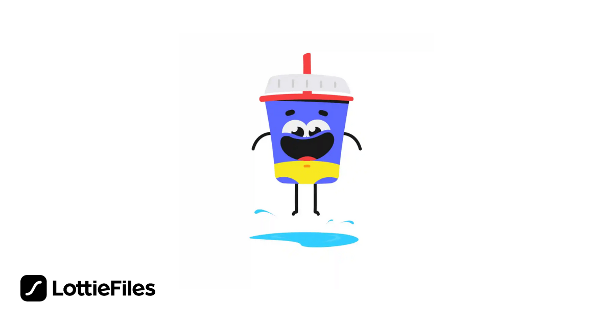 Free Cute Cup Jumping Animation by Neon Agency | LottieFiles