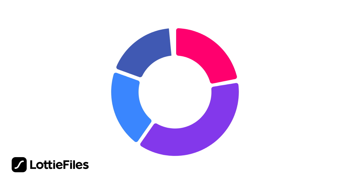 Free Pie chart Animation by Vadym | LottieFiles
