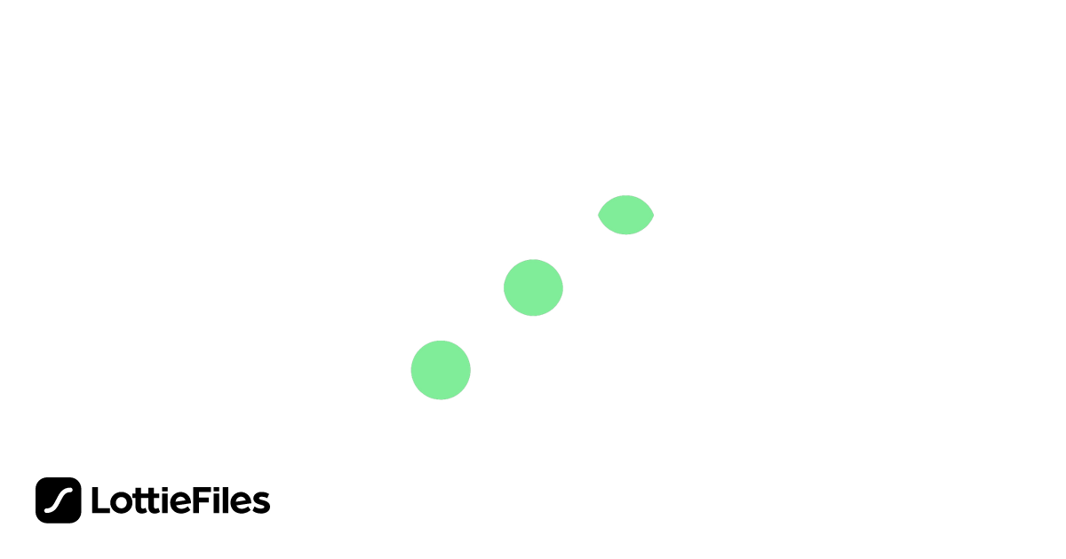 Free Circle blinking Lottie JSON animation Animation by Weblodge ...