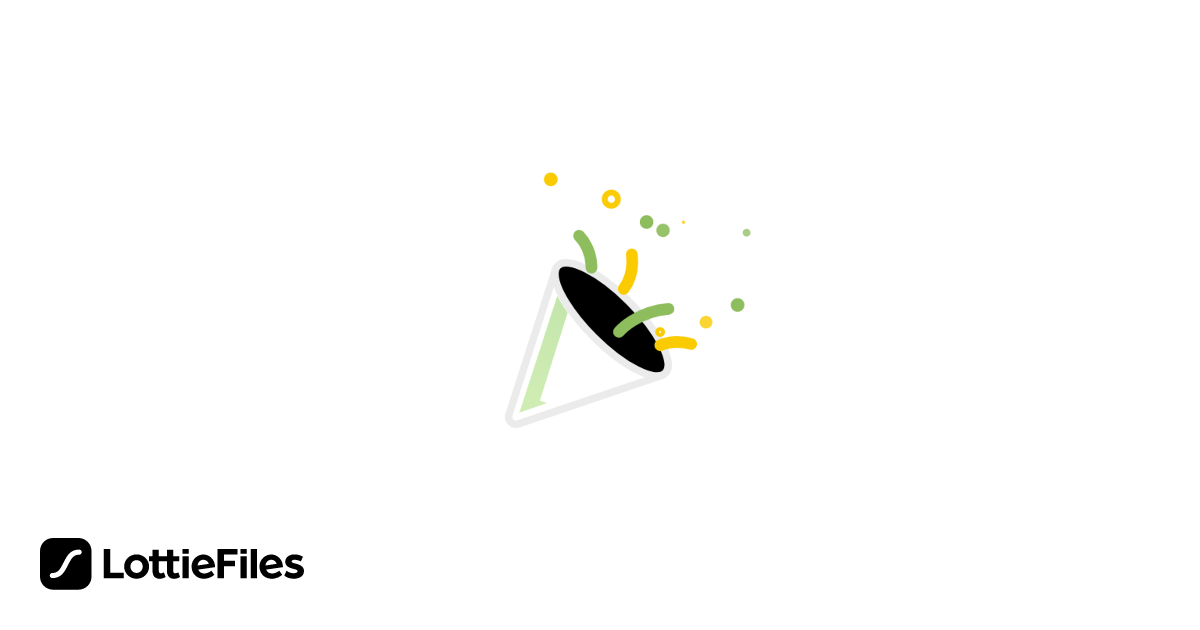 Free Party hat Animation by Darlington Morsi | LottieFiles