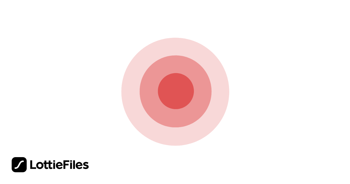 Free Circle Red Animation by Luyến | LottieFiles