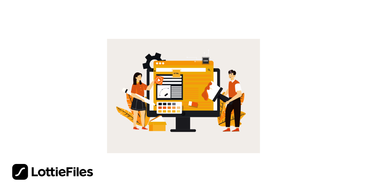 Free Web development Animation by Sobin | LottieFiles