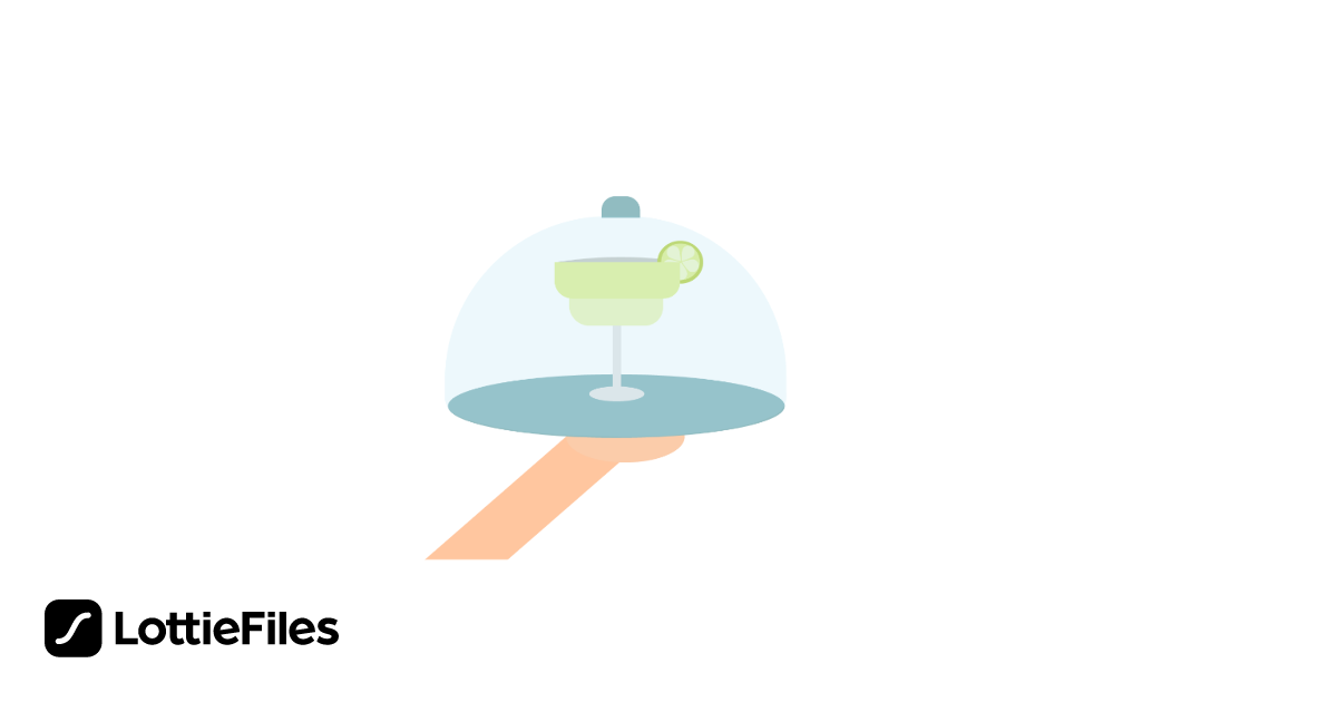 Free Drinks on a tray Animation by Dojo Digital | LottieFiles