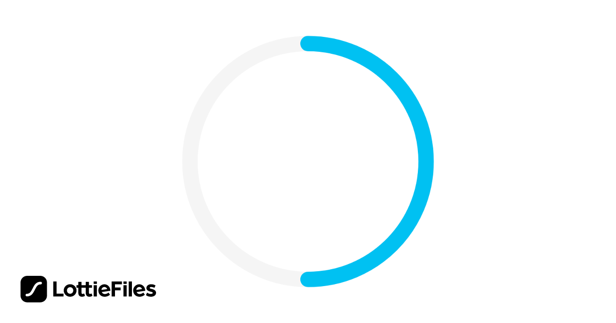 Free circular progress Animation by Nikhil Khandelwal | LottieFiles