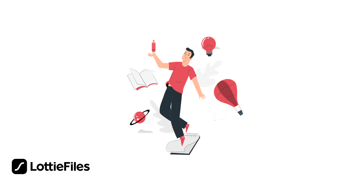 Free Creativity Comes From Within Animation by Usama | LottieFiles