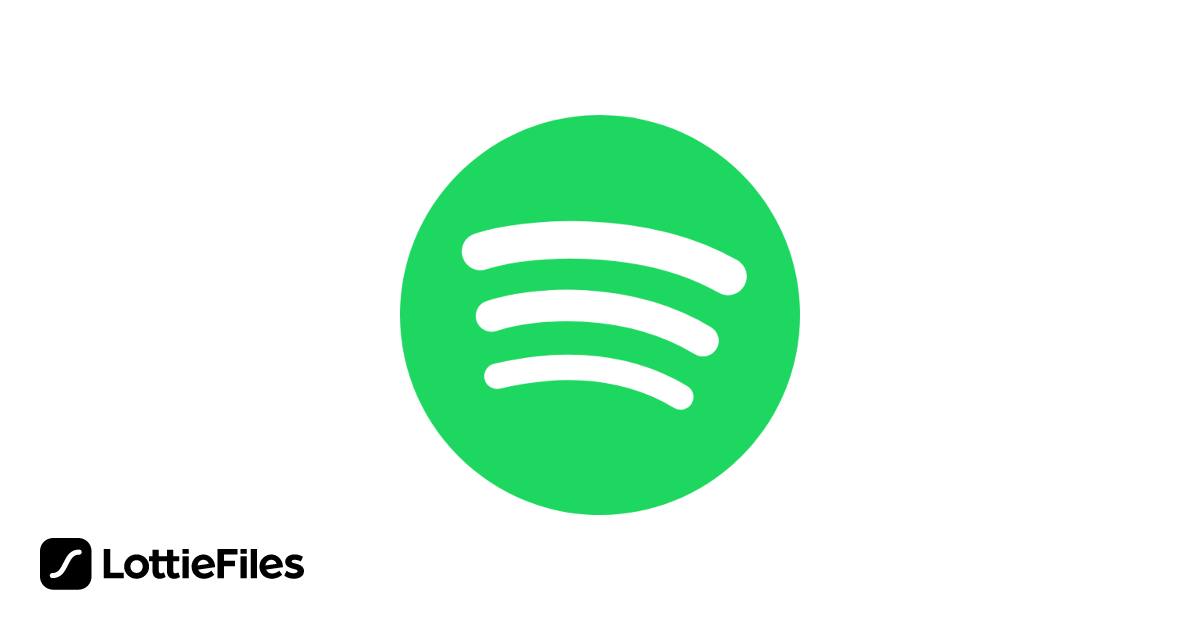 Free Spotify Rounded Animation by Oziel Mancilla Diaz | LottieFiles