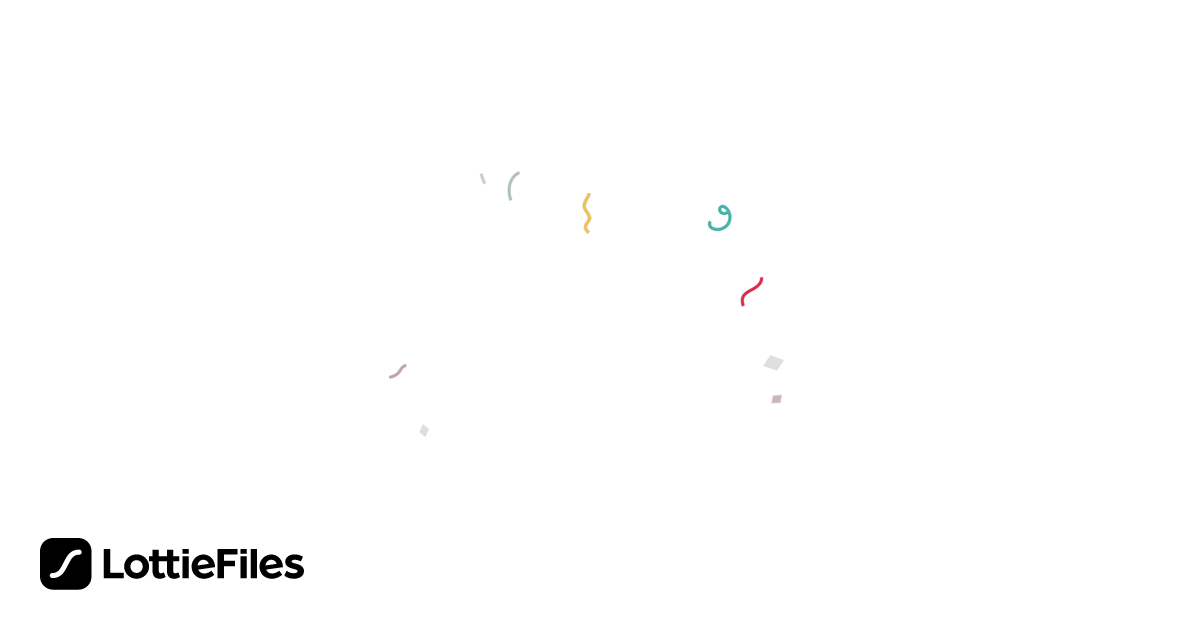 Free Confetti_IM Animation by Saifudheen | LottieFiles