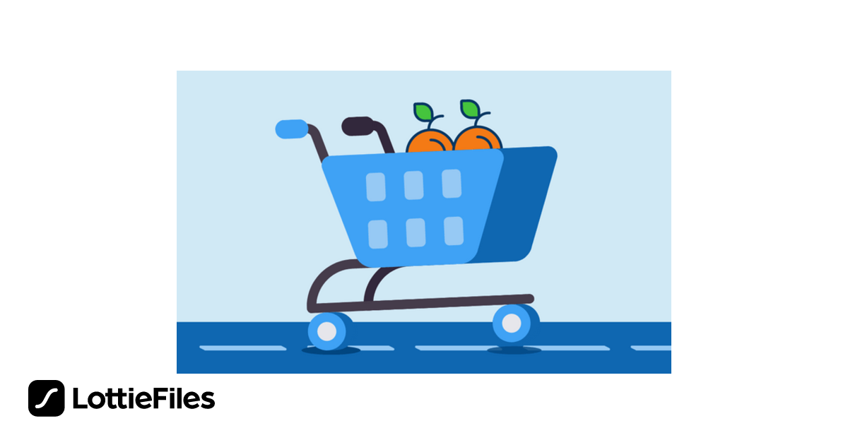 Free Moving cart animation Animation by Harsh | LottieFiles