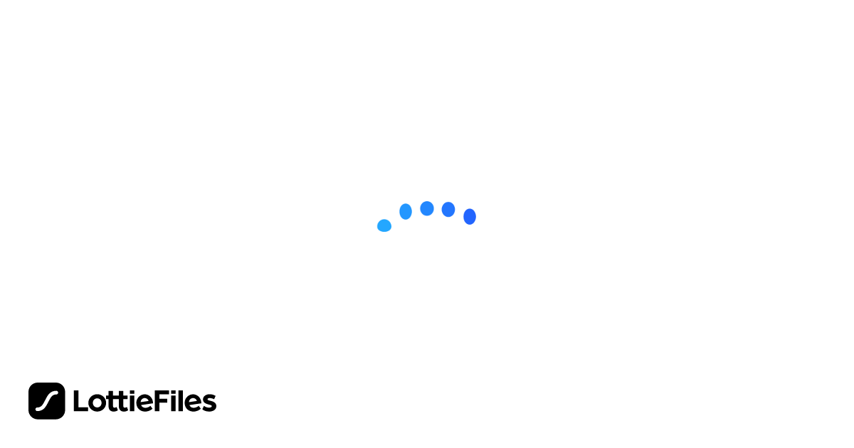 Free Loading-Blue-Bounce-Balls Animation by Phil Scarano | LottieFiles