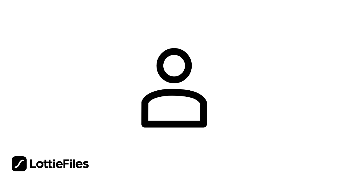 Free User Icon Animation by Waqar | LottieFiles