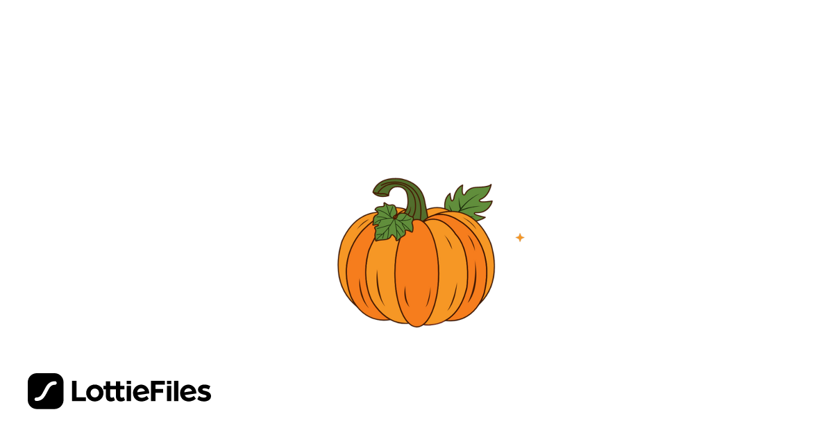 Free Pumpkin Animation by Chondon | LottieFiles