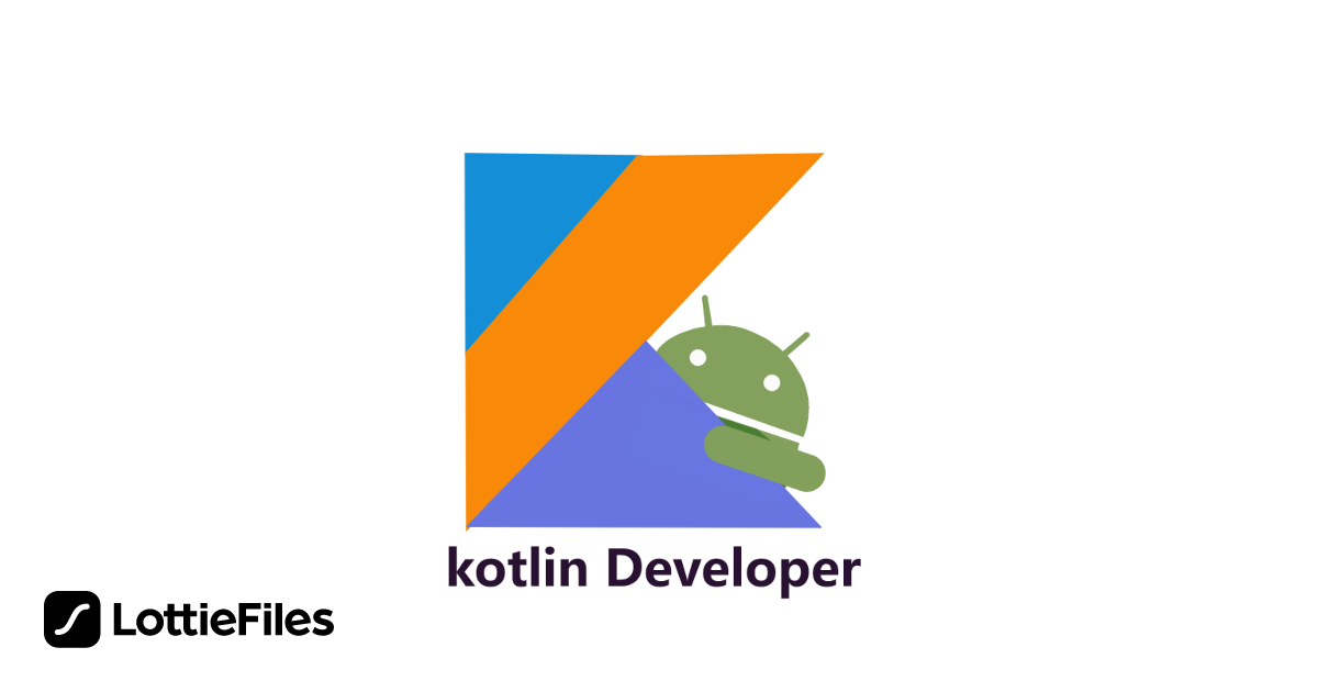 Free Kotlin Animation by Manuel Gonzalez Primo | LottieFiles