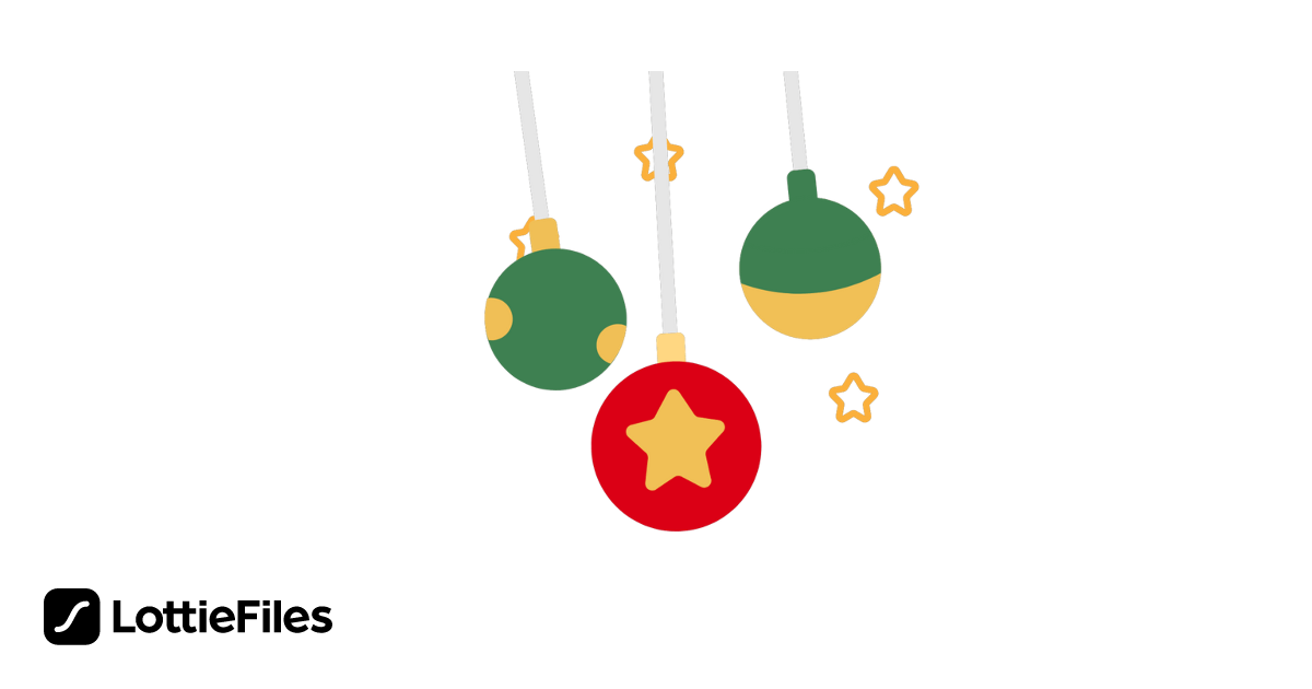 Free Free Christmas Ornaments Animation Animation by Aswathy | LottieFiles