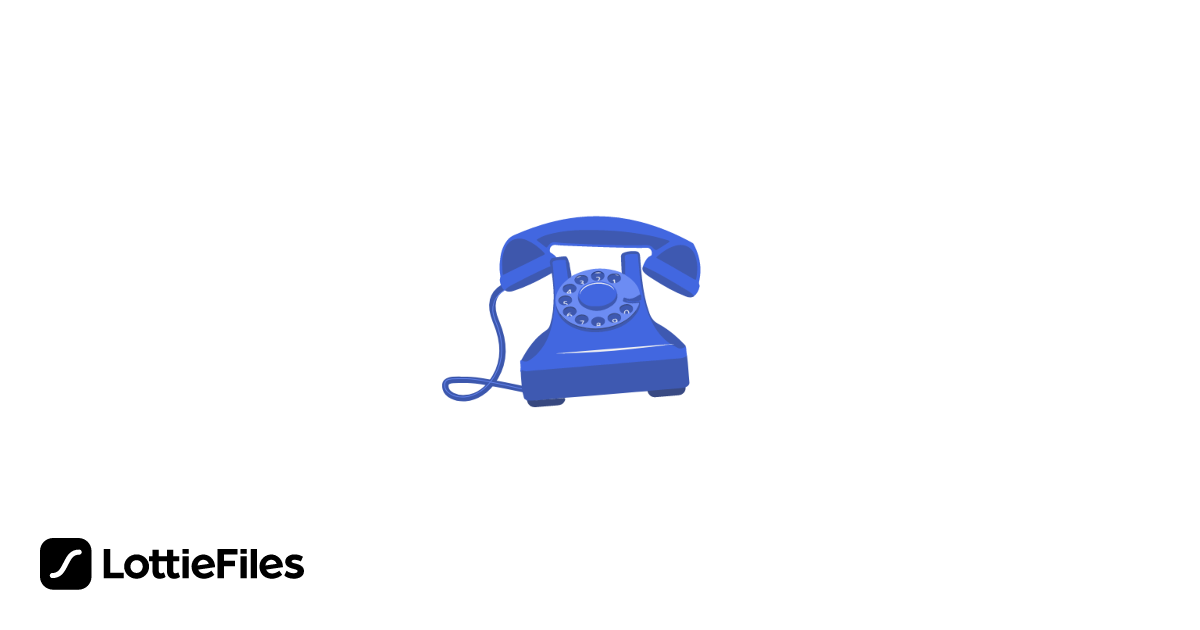 Free Blue phone Animation by Tan Tran | LottieFiles