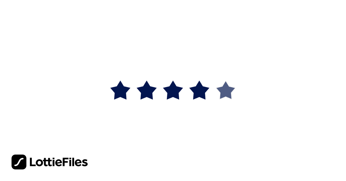 Free Blue Stars Animation by vedanga bandyopadhyay | LottieFiles