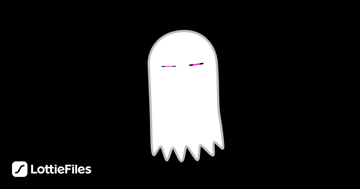 Free Ghost Guy Animation by Tim Darragh | LottieFiles