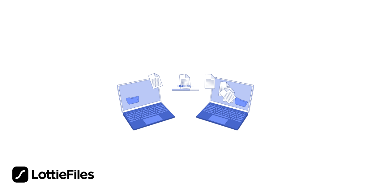 Free File transfer Animation by Tan Tran | LottieFiles