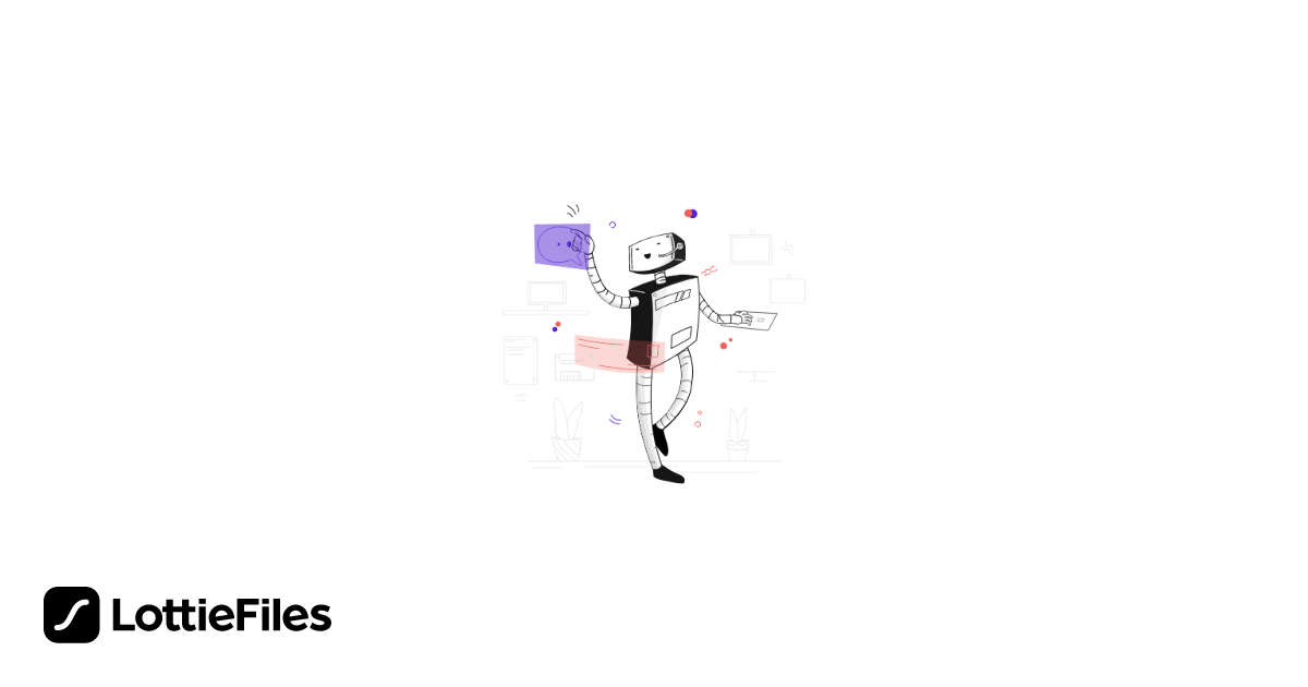 Free Chat Bot Animation by Andy Dao | LottieFiles
