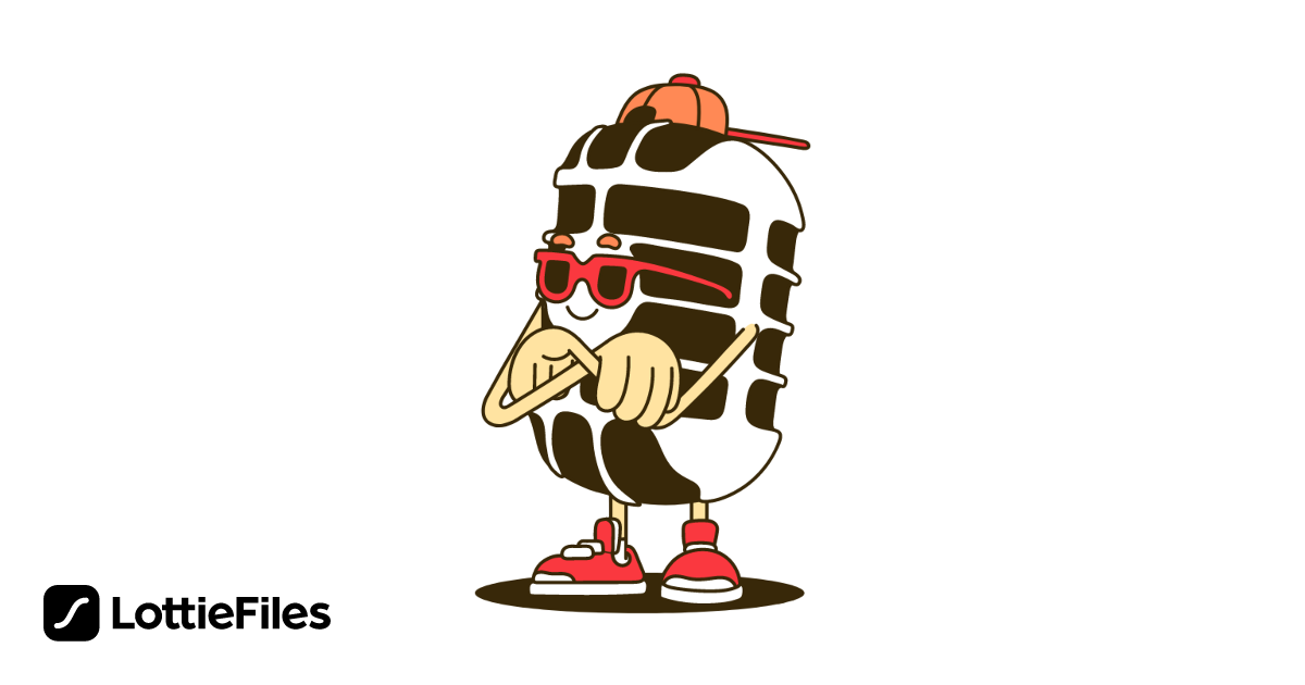 Free Popcorn Festival - Vintage Mic Animation by Antoine Fouilloux ...