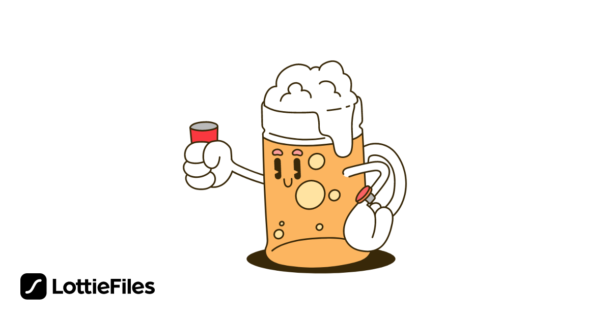 Free Popcorn Festival - Beer Animation by Antoine Fouilloux | LottieFiles