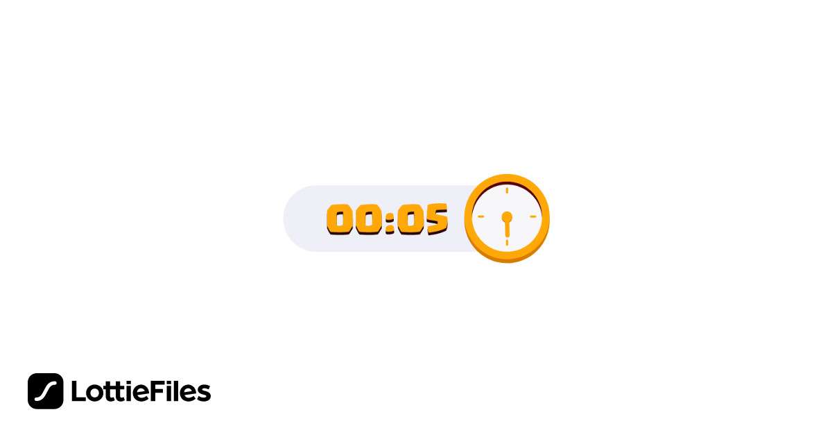 Free 10 second countdown timer Animation by Conor | LottieFiles
