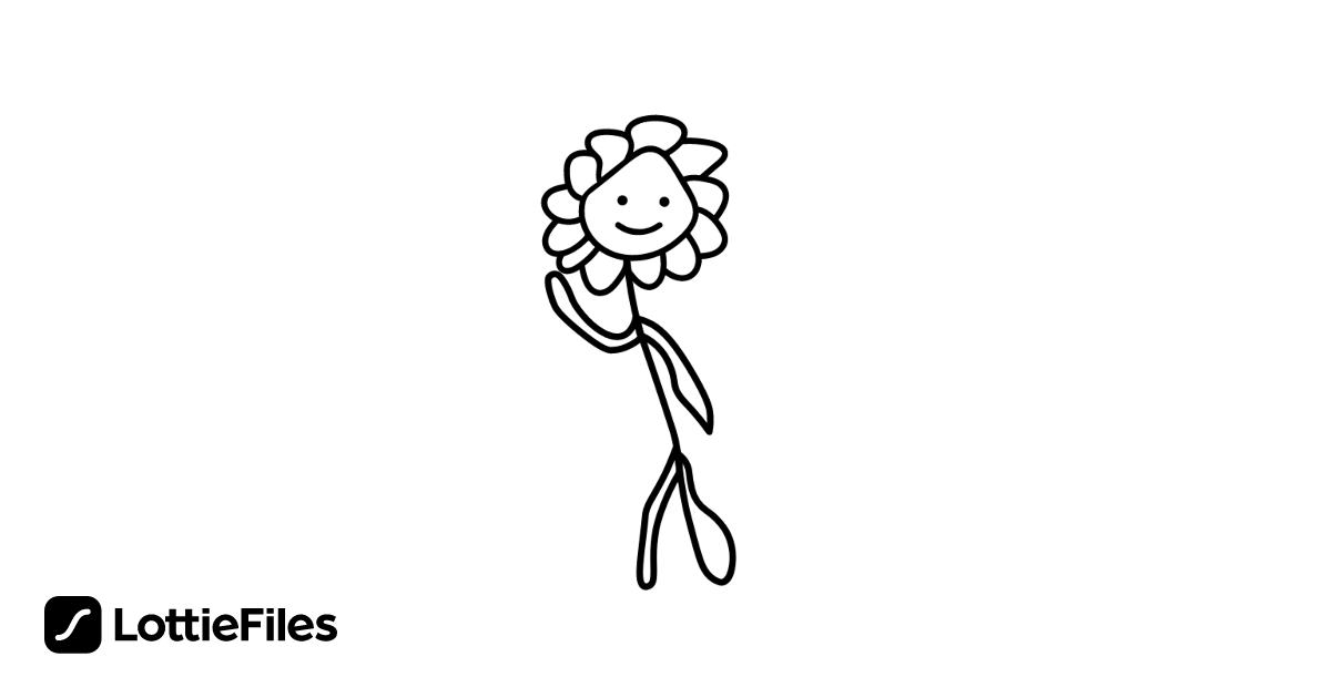 Free Flower Animation by Anas Ahmed | LottieFiles