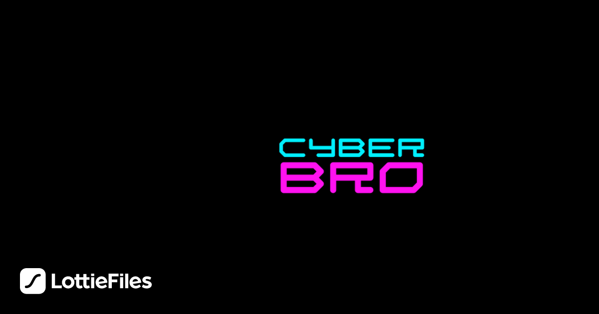Free Cyber Bro Animation by d | LottieFiles