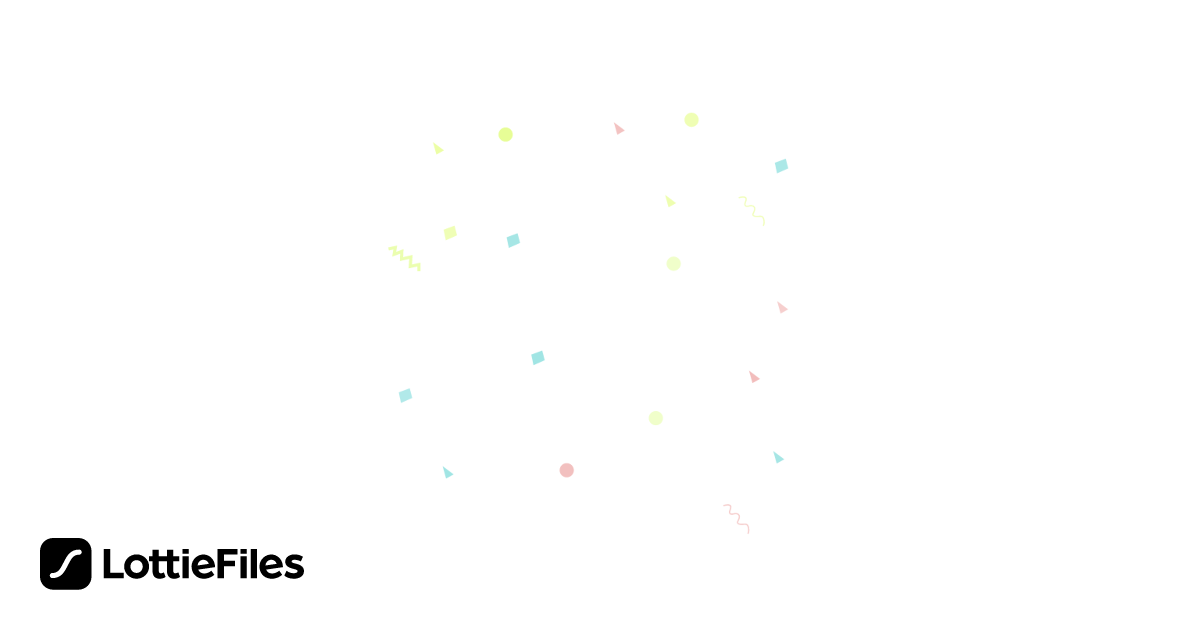 Free Confetti Transparent Animation by Ramasarat | LottieFiles