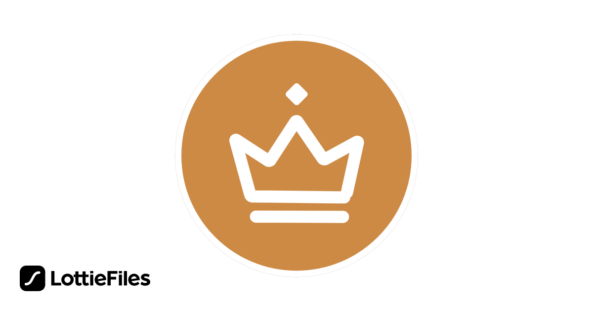 Free Crown Loading Animation Animation by doimpo | LottieFiles