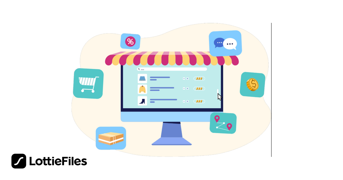 Free Shopping Animation by Priyanshu | LottieFiles