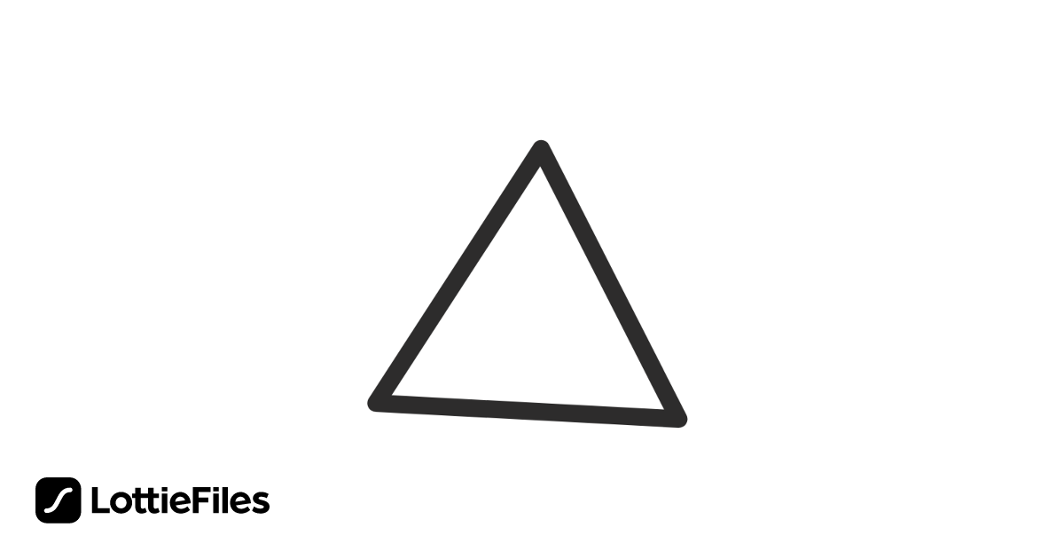 Free Triangle Animation by Icon space | LottieFiles